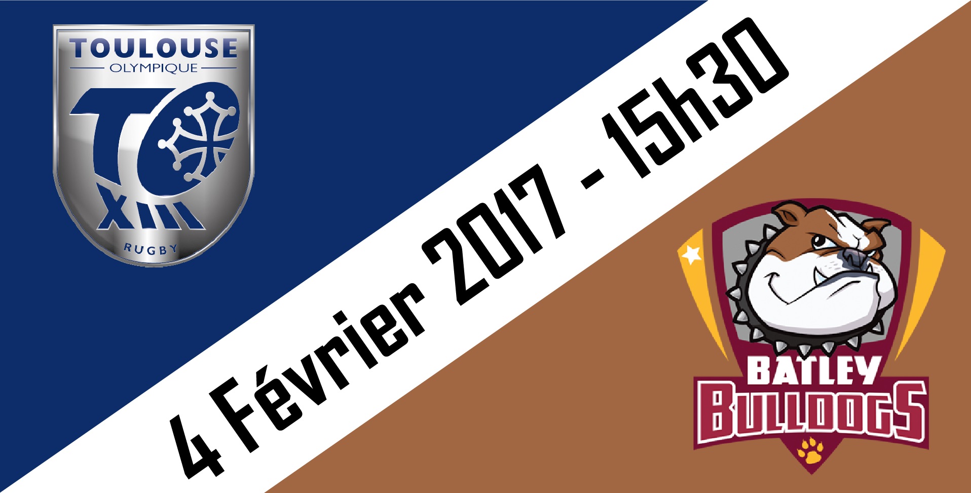TO XIII v Batley Bulldogs - La billetterie est ouverte - Toulouse Olympique