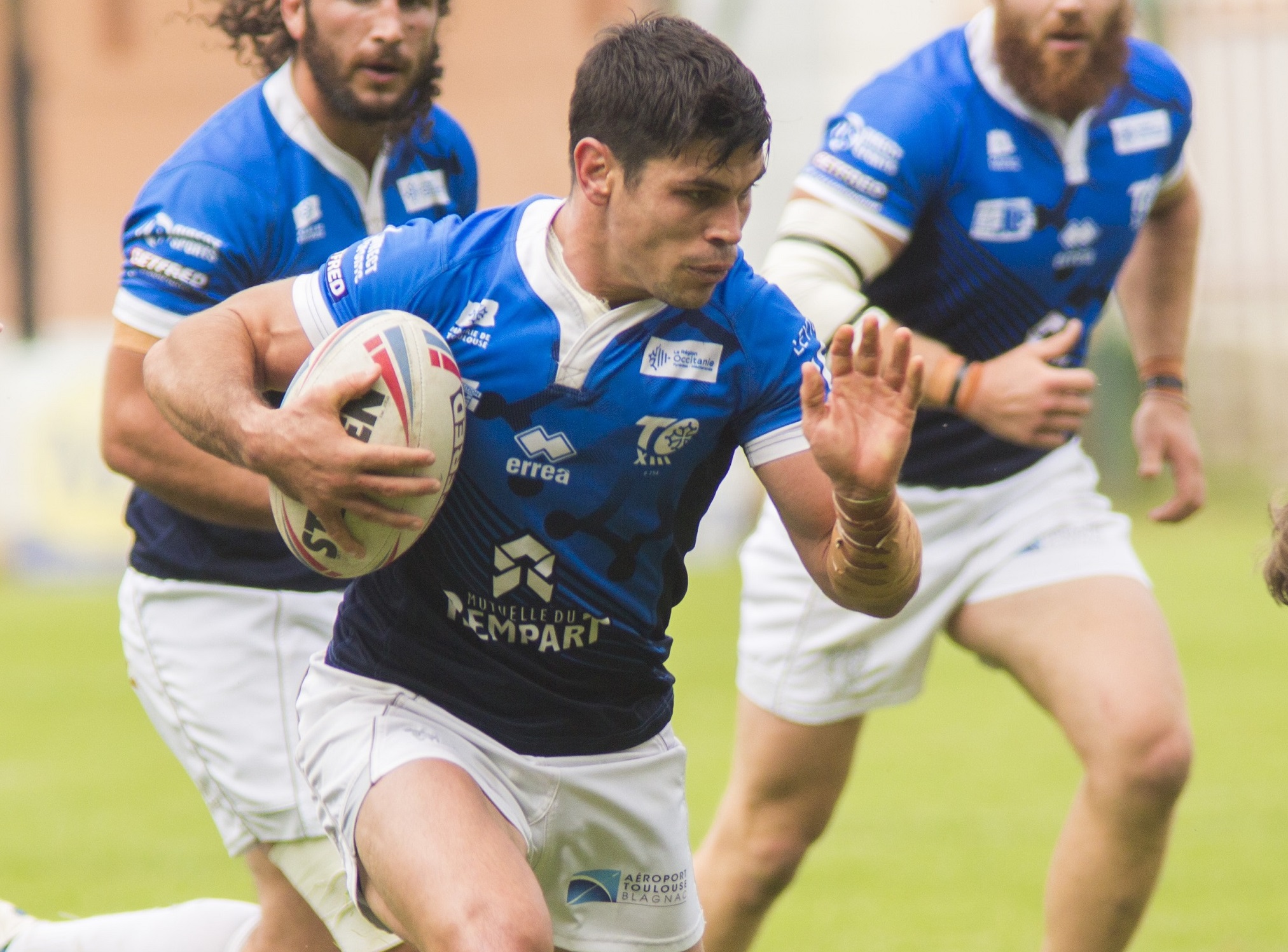 TO XIII v Sheffield - Le groupe Toulousain - Toulouse Olympique XIII