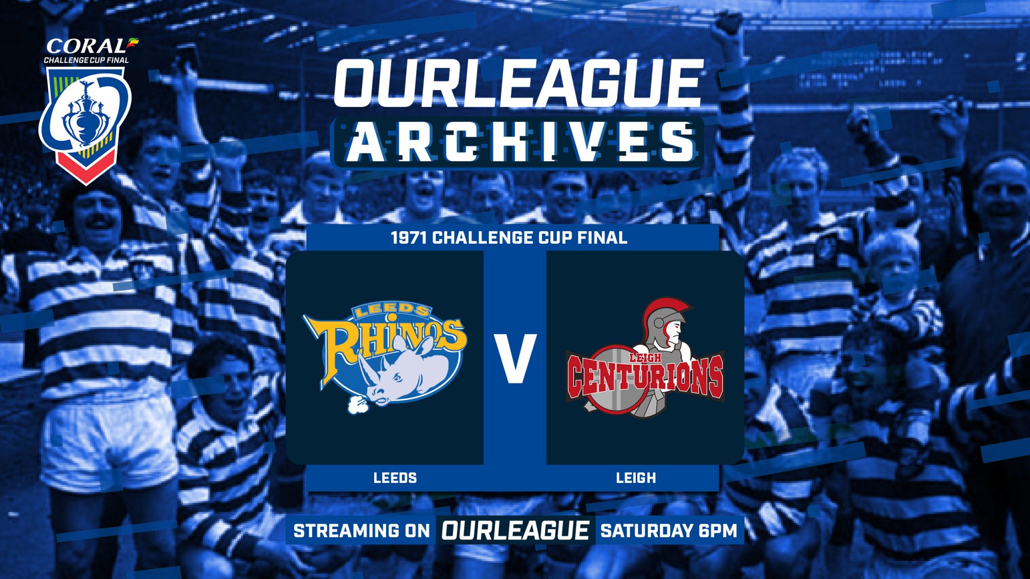 Finale de Cup Leeds v Leigh sur ouRLeague - Toulouse Olympique