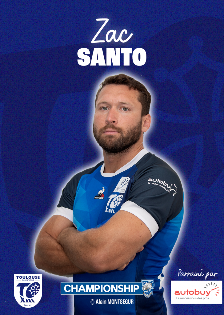 Zac SANTO s’engage avec le TO - Toulouse Olympique XIII