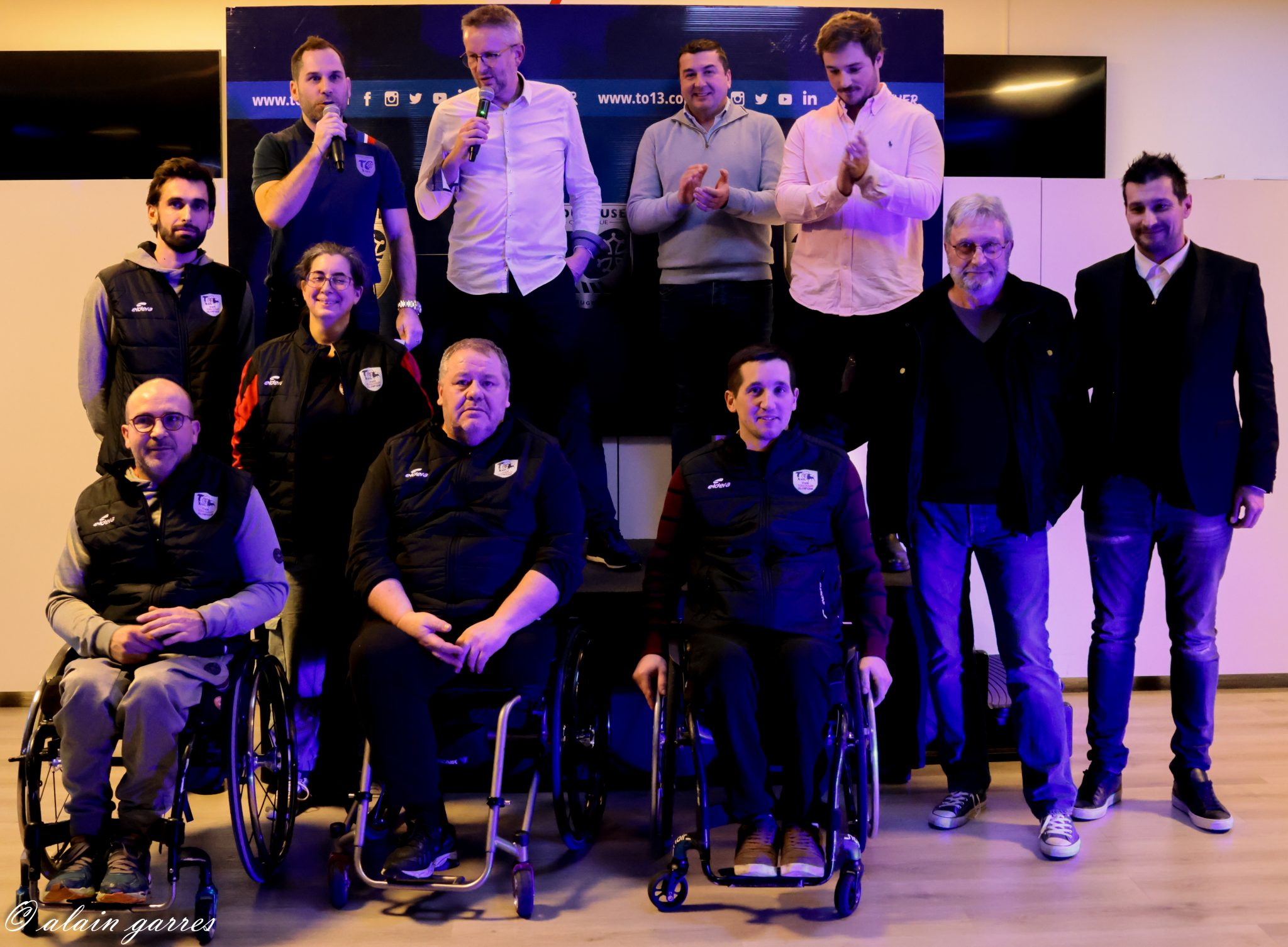 2024 squad presentation at the Stade Ernest-Wallon - Toulouse Olympique